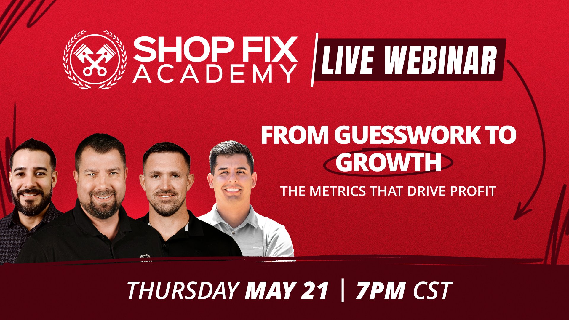 Upcoming Events | Register Today – Elevate Your Shop — Shop Fix Academy
