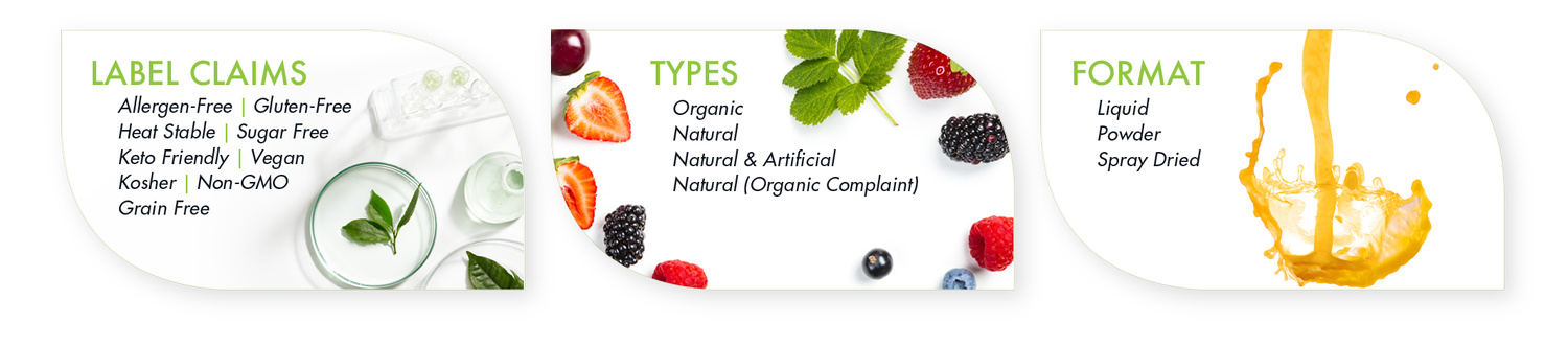 Flavors - Our process, your progress. — Forté Flavors