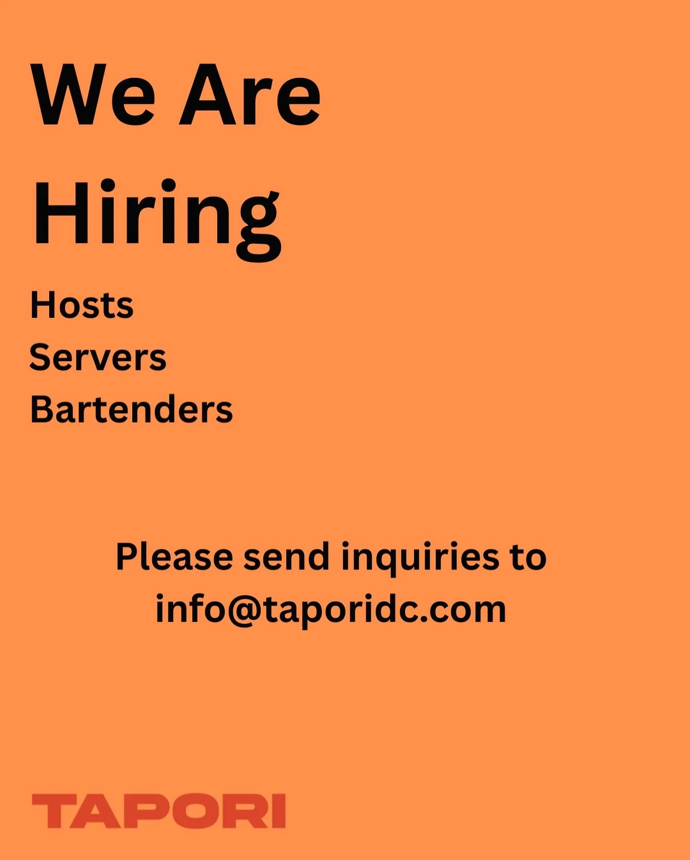 Tapori Menu - Indian Street Food, Dosas & Craft Cocktails in DC — Tapori