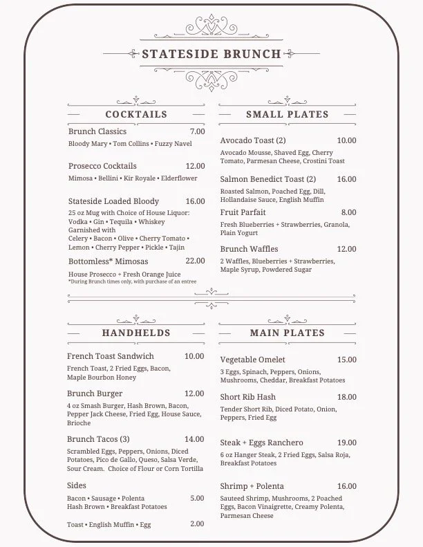 General 5 — Stateside tap + Tavern