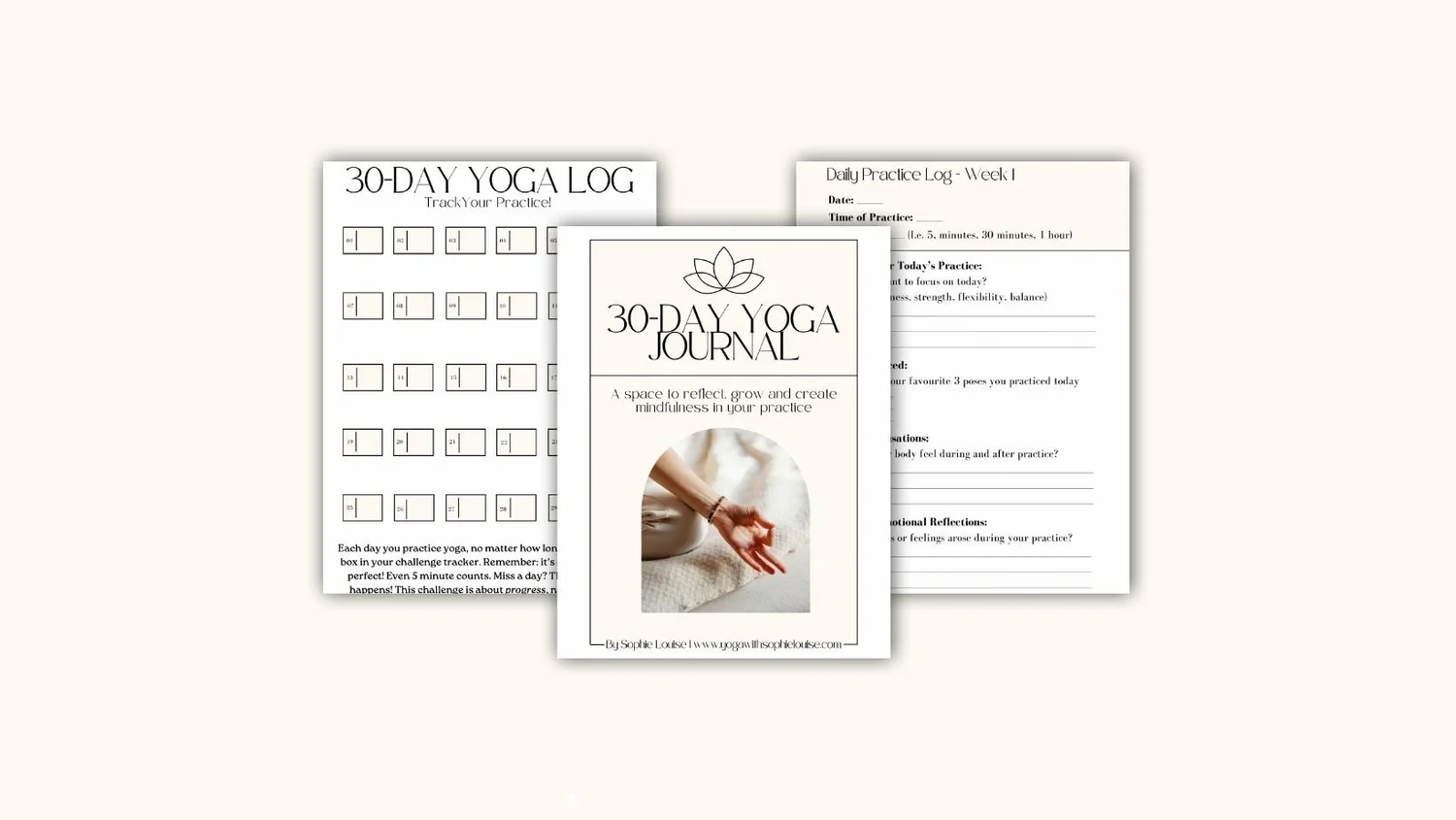 30-Day Yoga Journal – Printable Download to Deepen Your Practice — Yoga ...