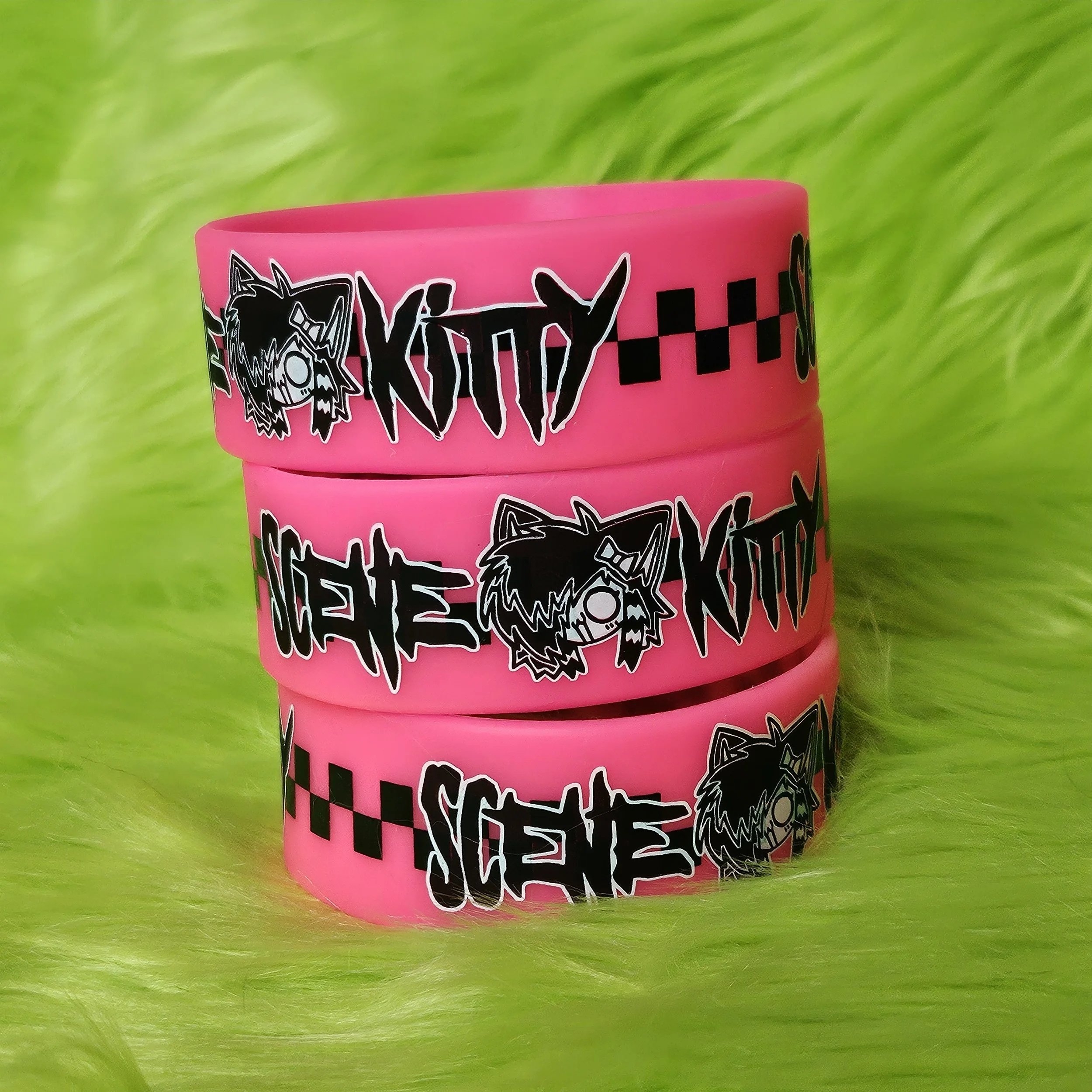 Scene Kitty Wristband — CATBOYRIOT.NET
