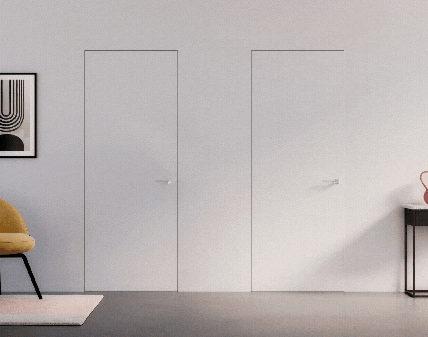 Ultra Flush Door Kit — Rocket Door Frames