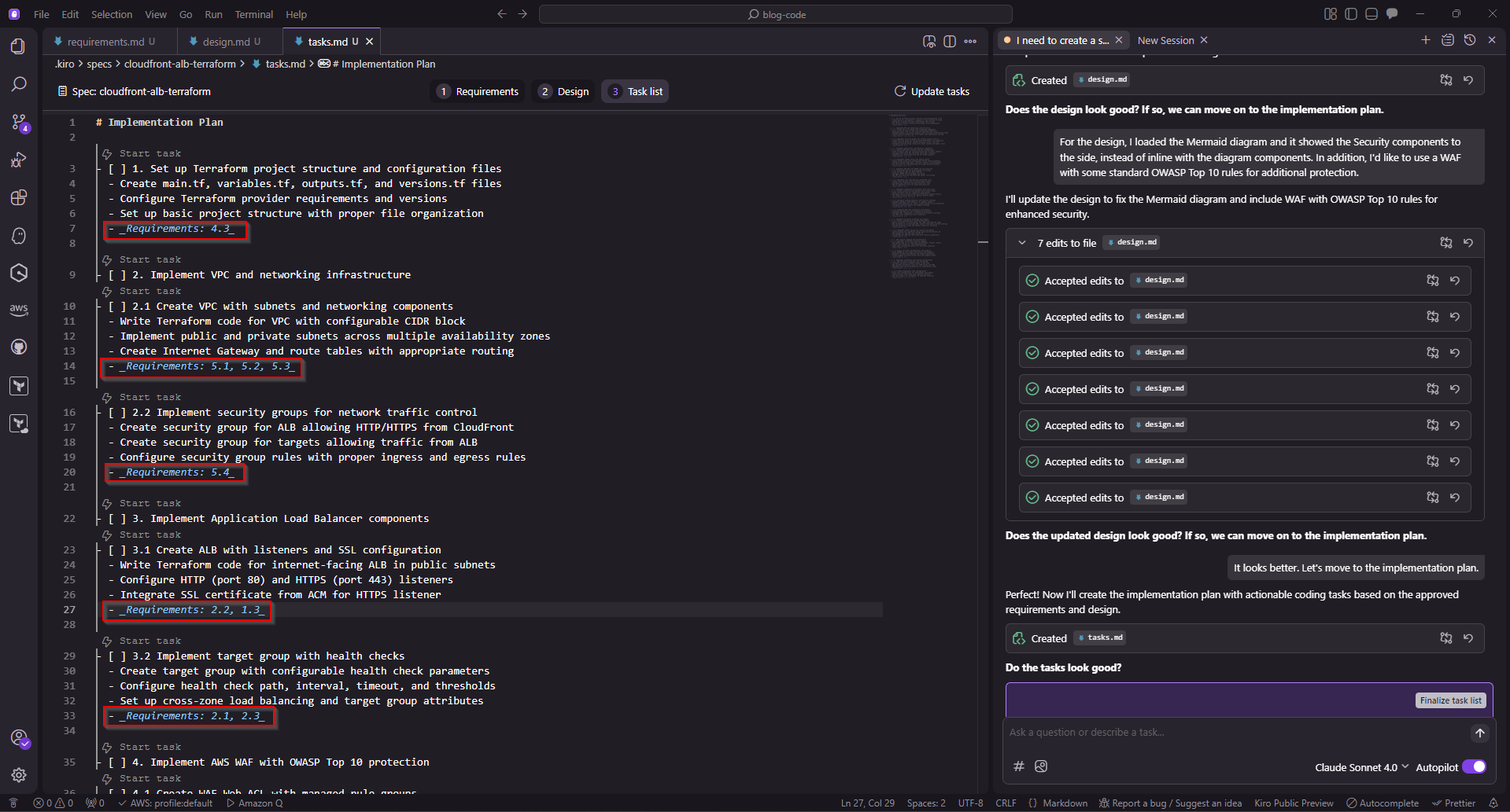 Building with Kiro IDE: AWS’s AI-Powered Development Tool — Joshua McKiddy