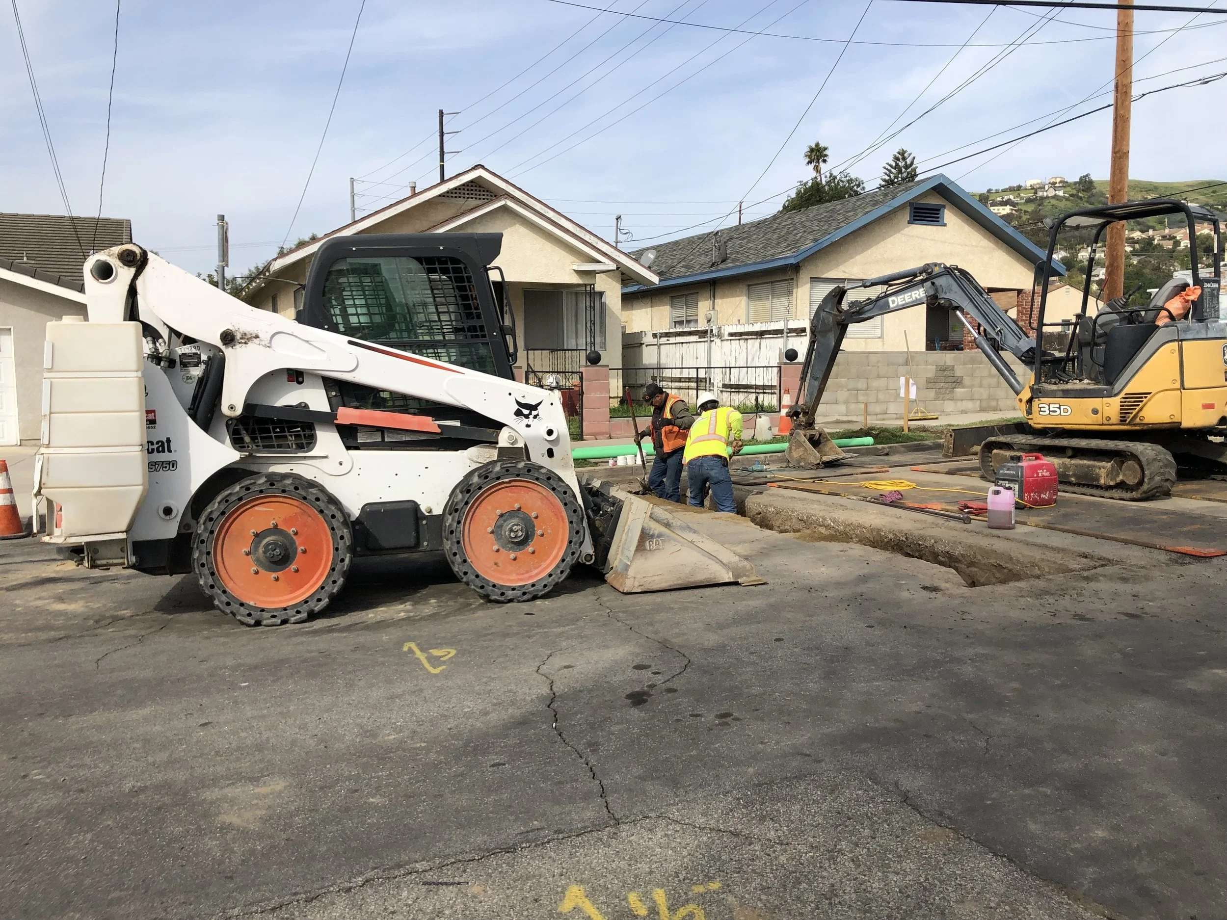 Sewer Laterals — Aguilera Brothers Construction