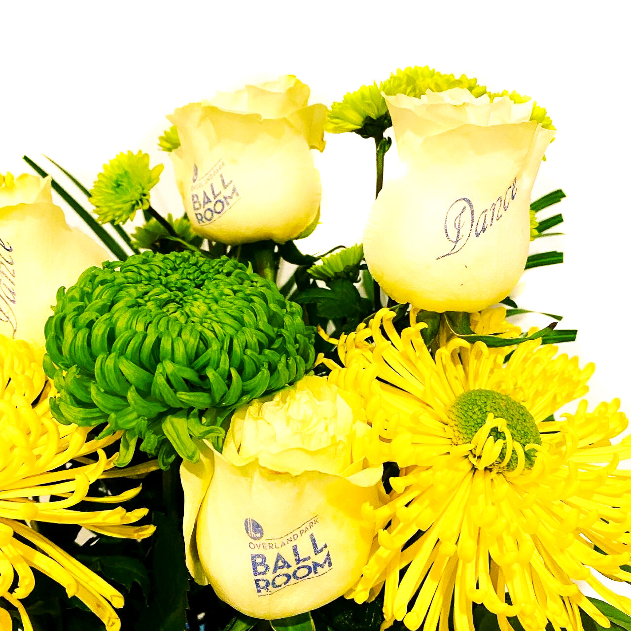 Custom Message Printed on Roses | Talk ta Me Floral