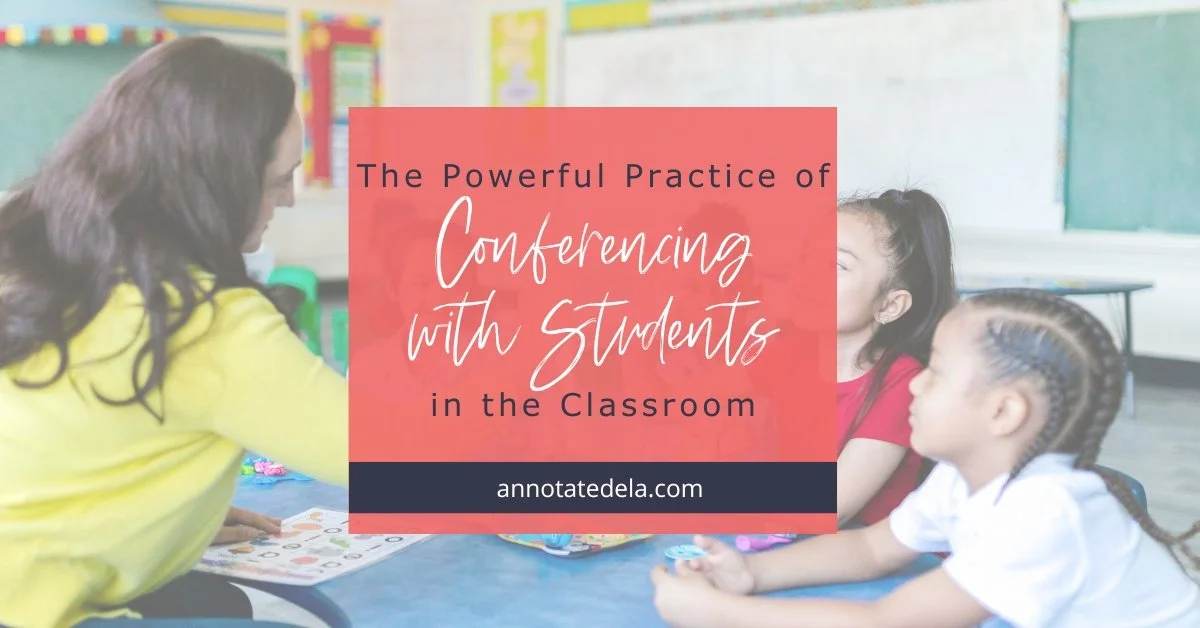 The Powerful Practice of Conferencing with Students in the Classroom ...