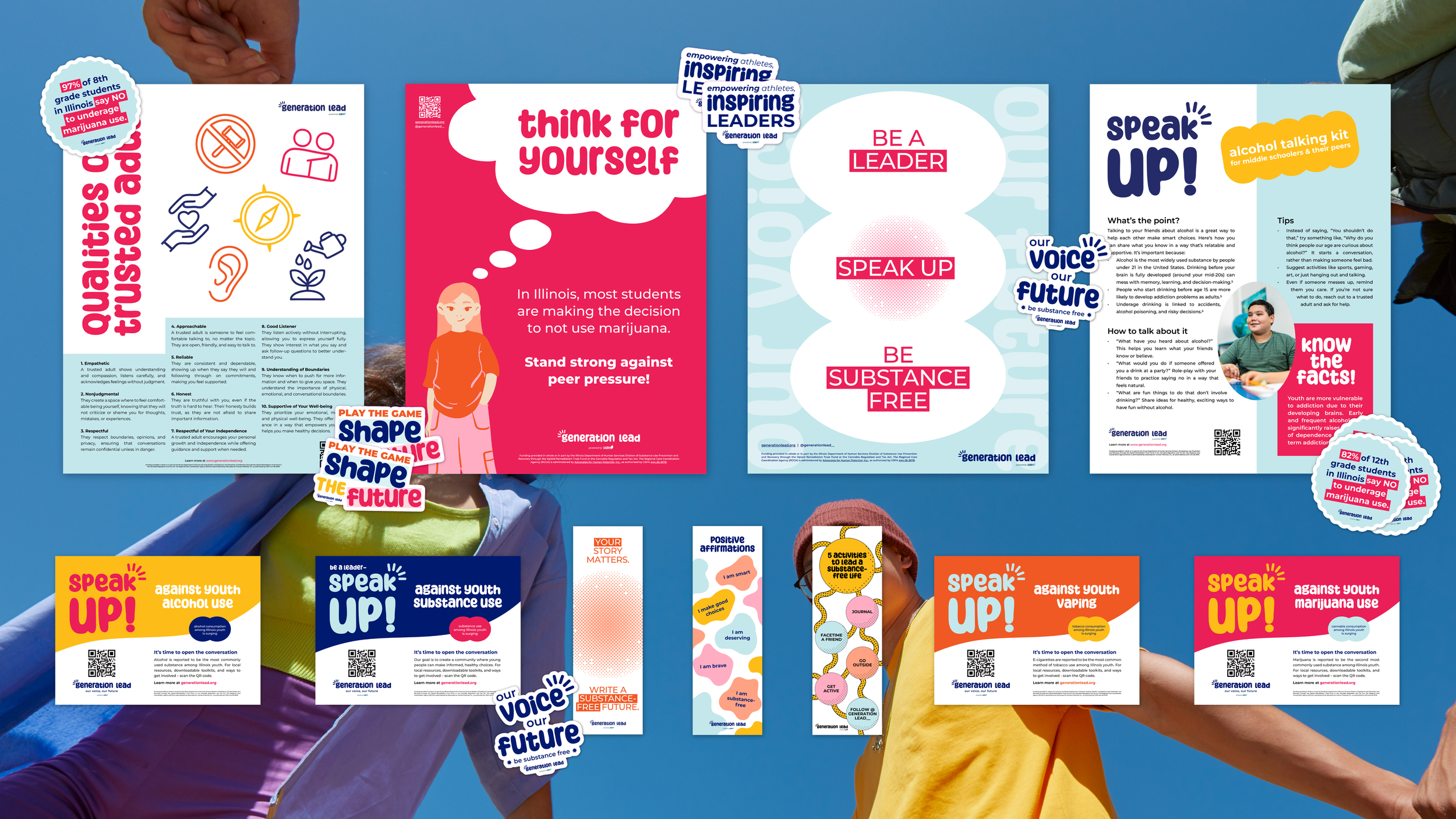 Stickers — Request Materials — Generation Lead