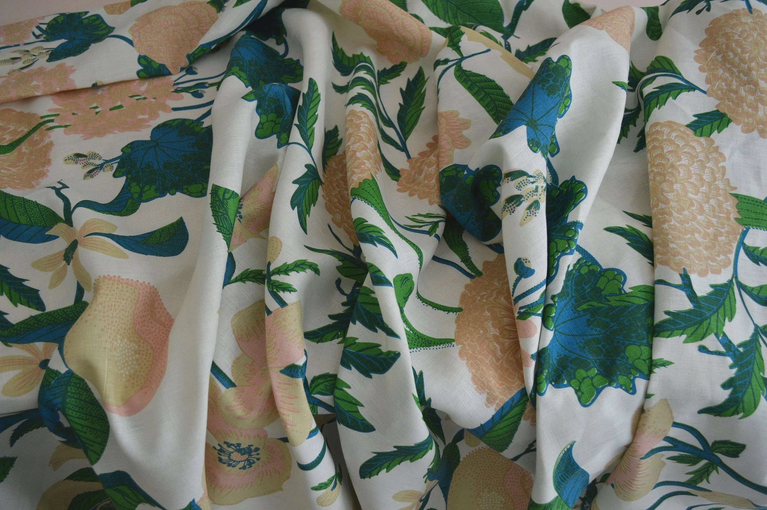 Fanny Shorter Printed Linen Fabrics — FANNY SHORTER