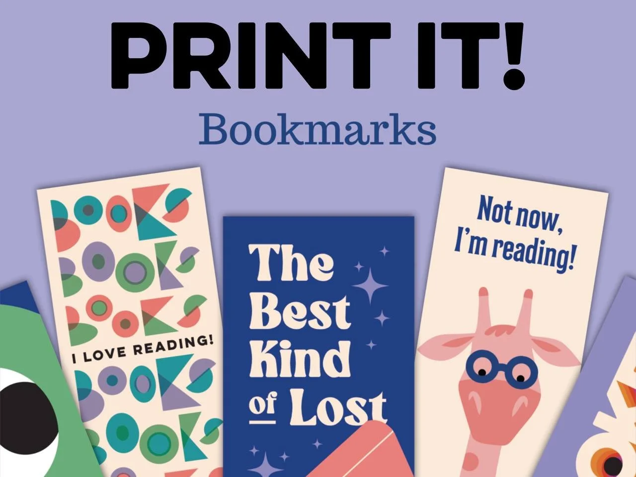 Print it! Cut-out Bookmarks for Classrooms and Families — STORYVOR ...
