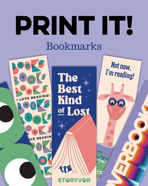 Print it! Cut-out Bookmarks for Classrooms and Families — STORYVOR ...