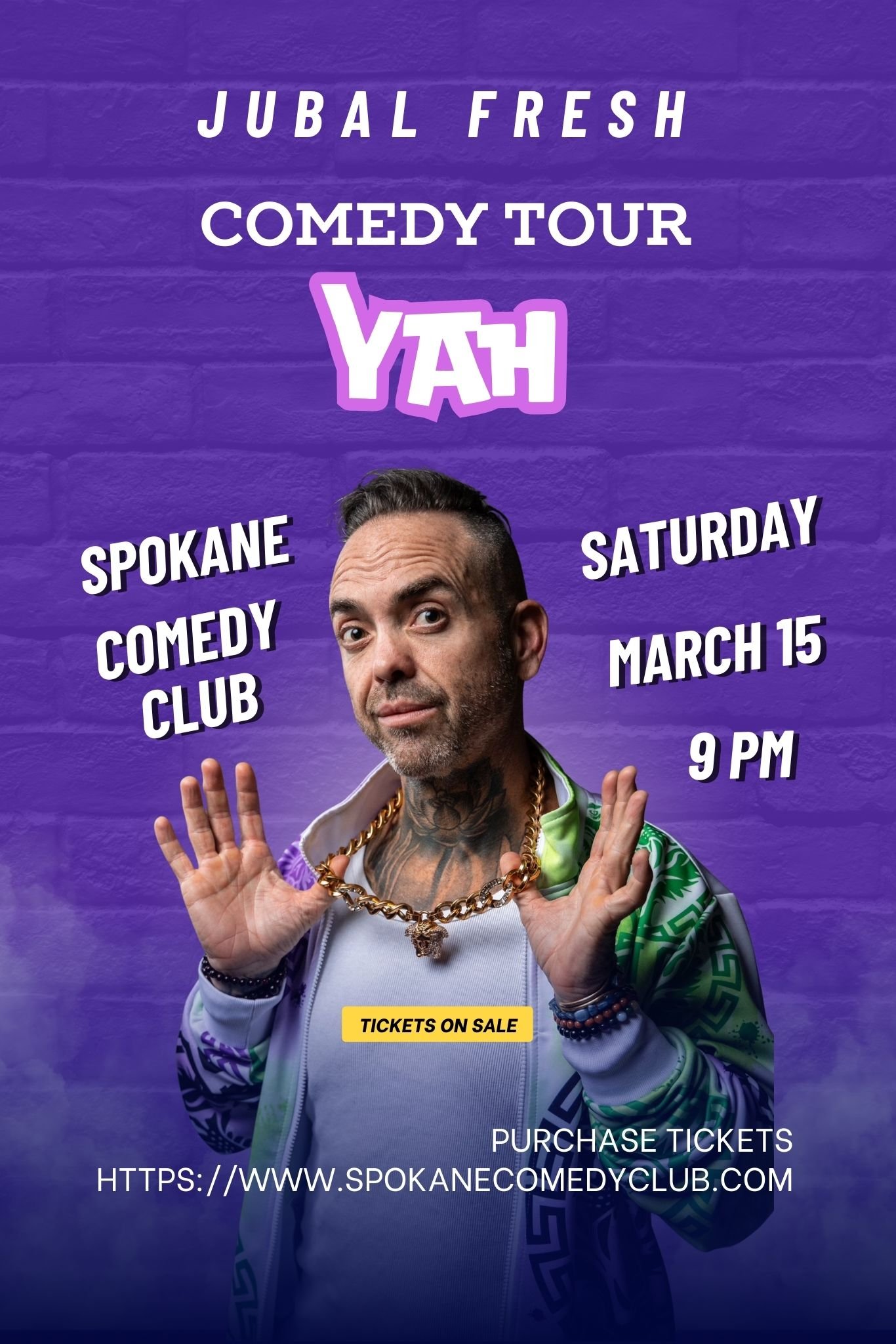 Tour | Book Your Seat Today — Jubal Fresh