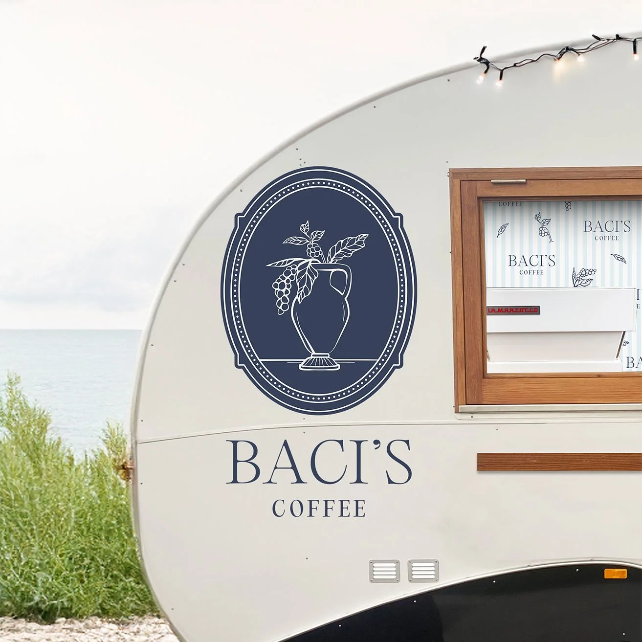 Baci's Coffee Branding | Cultivate Creative