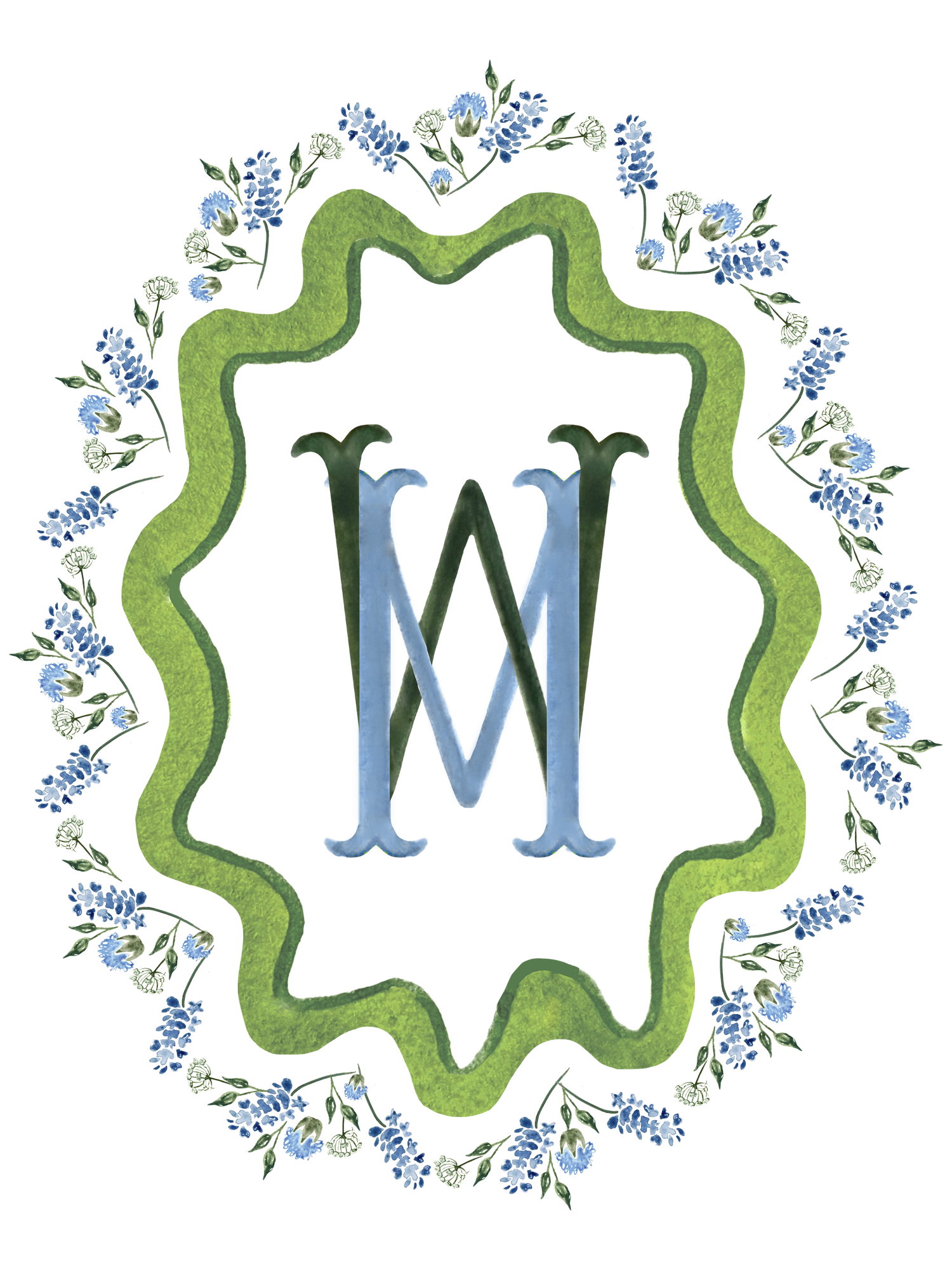 Crests — Caroline Moore Art