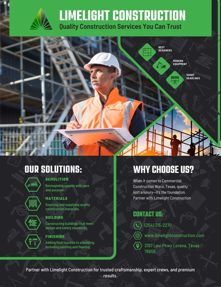 Quality in Commercial Construction Waco, Texas: Key Insights