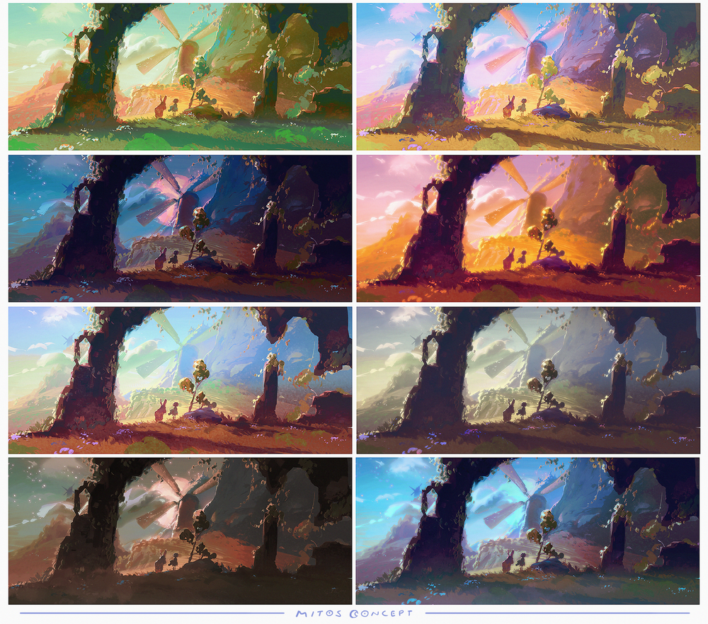 iris muddy - art direction + visdev/concept/colour