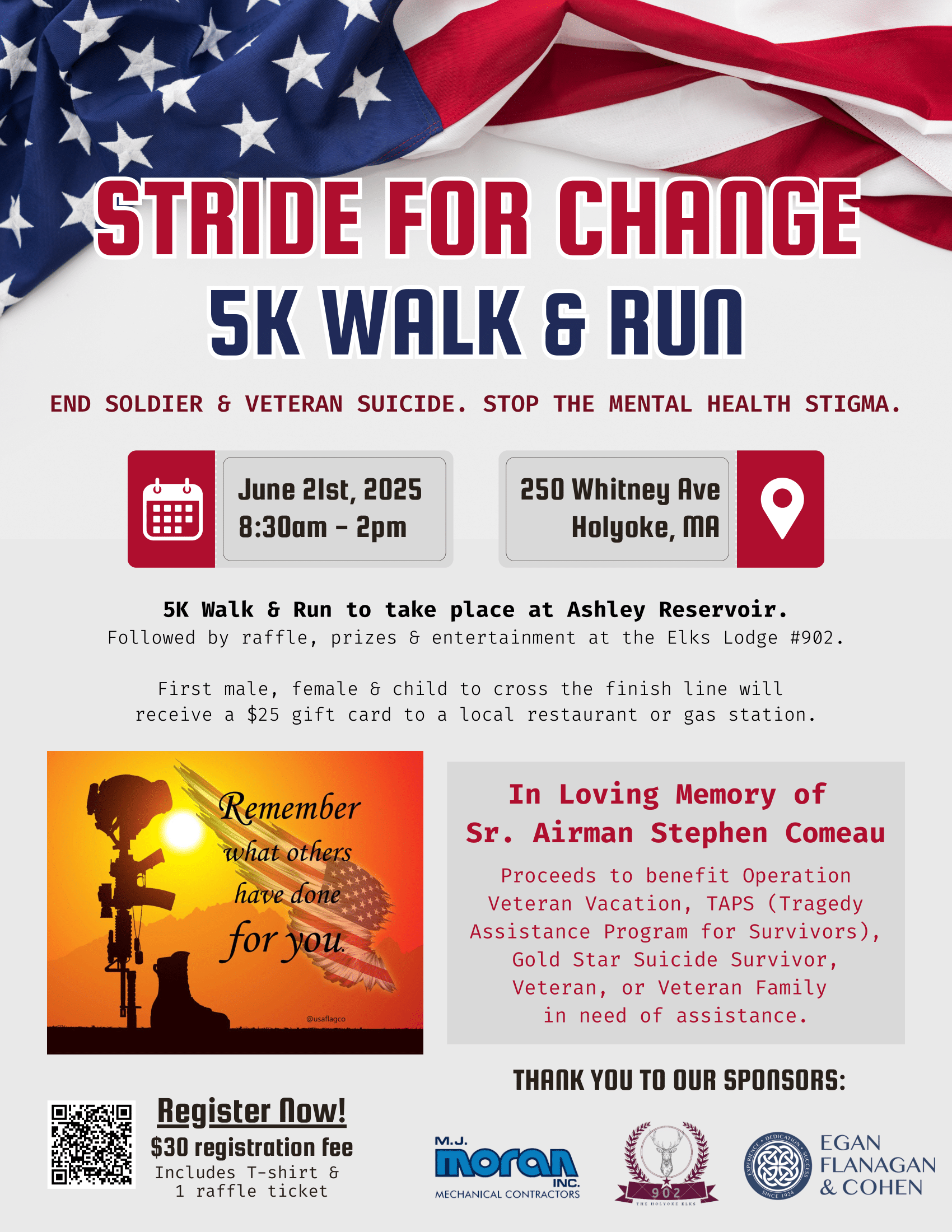 STRIDE FOR CHANGE 5K WALK AND RUN — Stride for Change