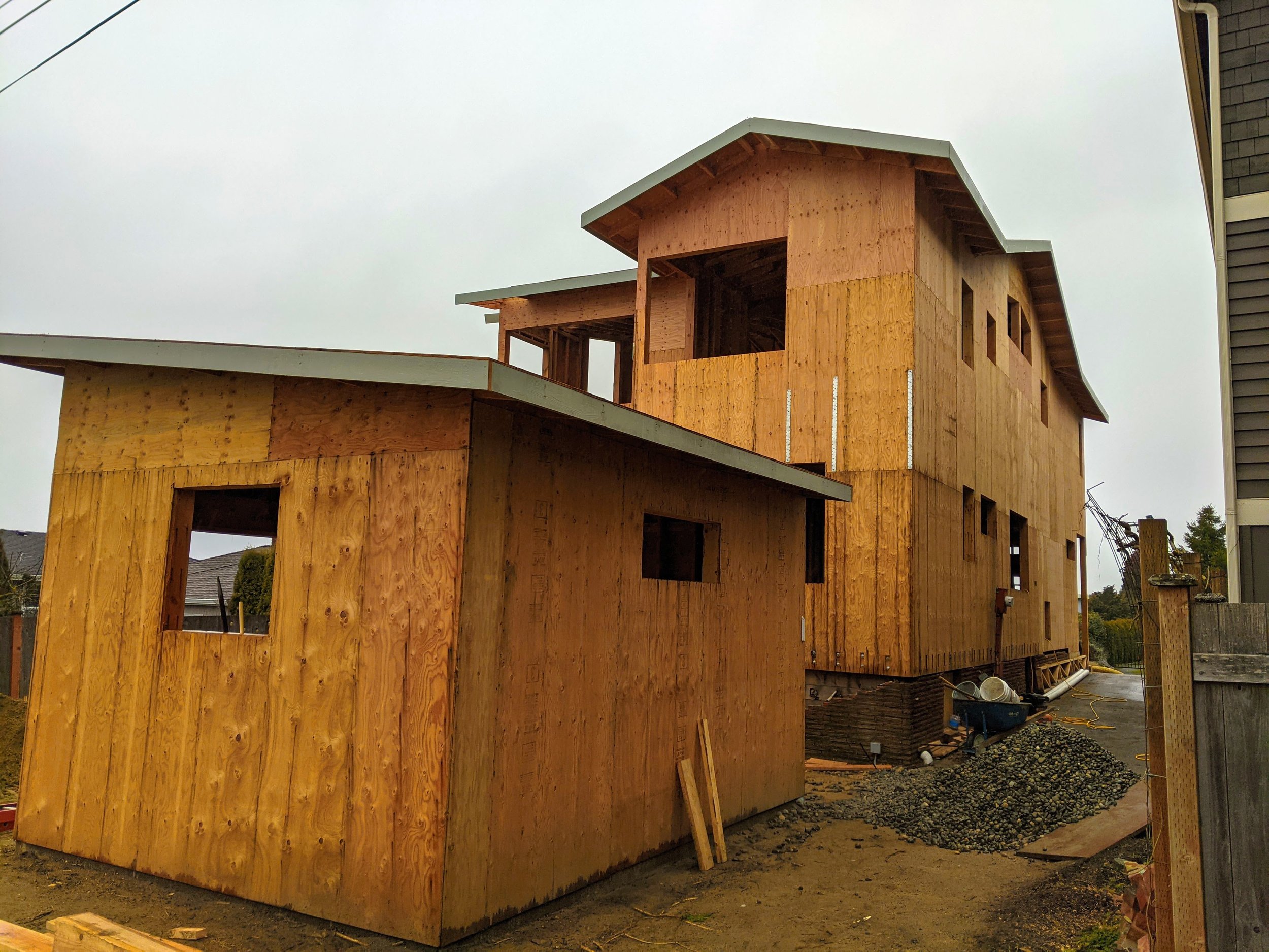 Rammed Earth Homes & General Contracting in Bellingham | Five Quarter ...