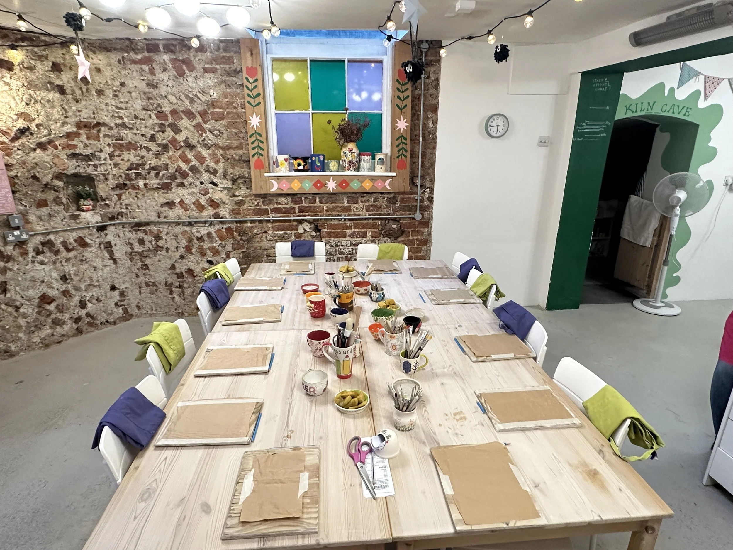 EVENING CLASSES — The Painting Pottery Cafe