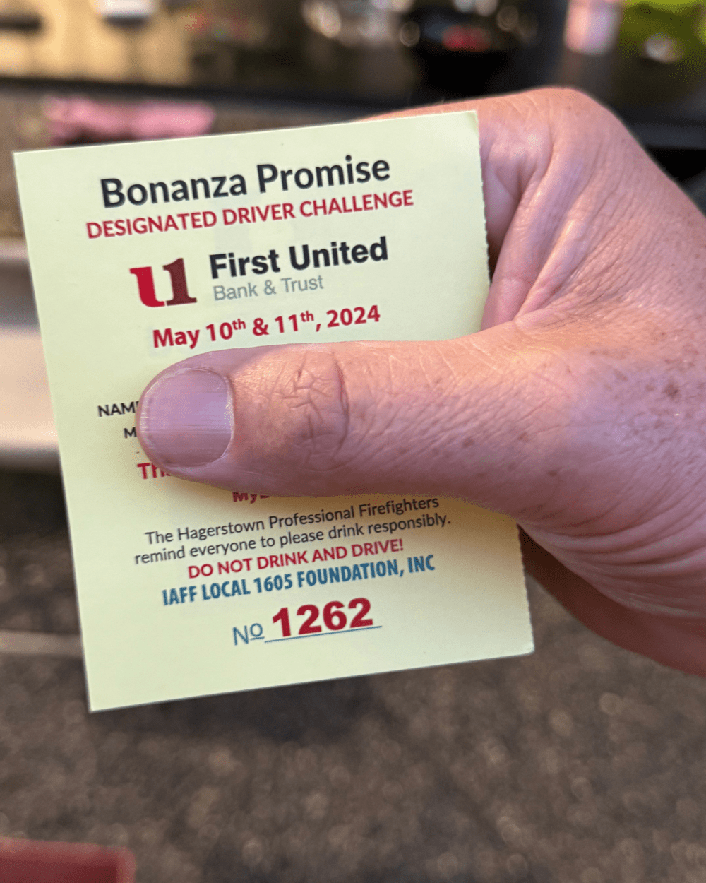 General 1 — BONANZA EXTRAVAGANZA