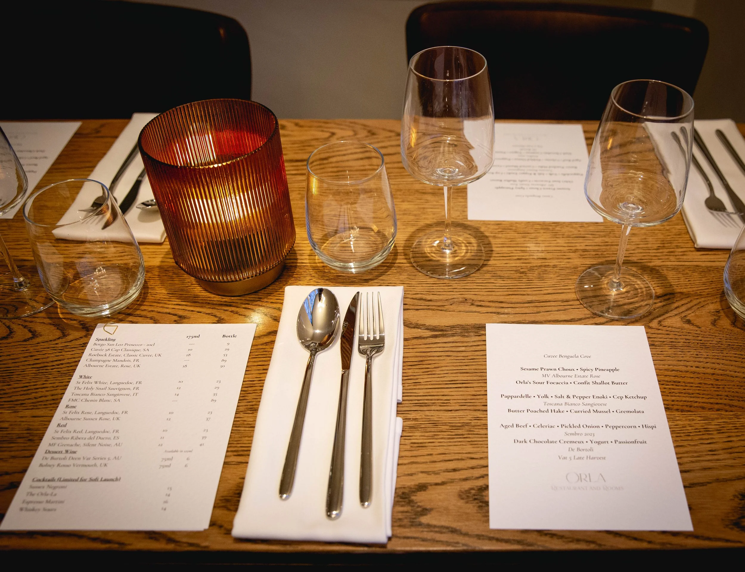 Reservations | Book Your Table Today — Orla