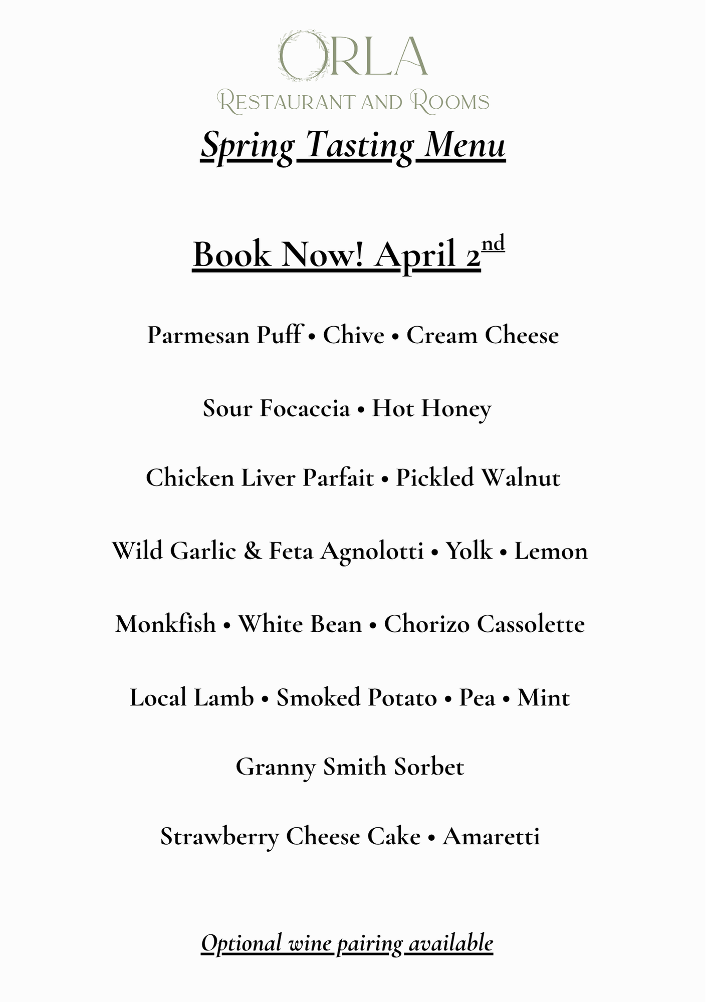 Orla | Restaurant & Rooms