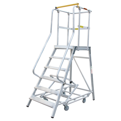 6 STEP HEAVY DUTY ORDER PICKER — Gorilla Ladders