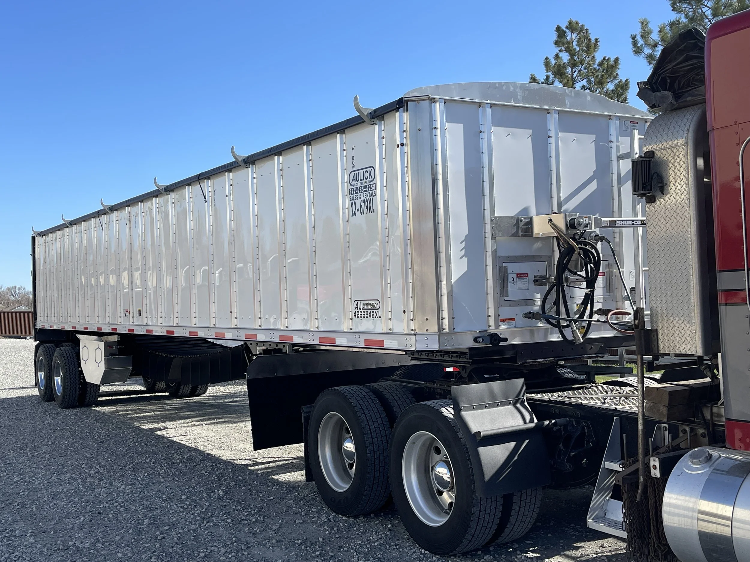 Auluminator Belt Trailer | Sales and Rentals | Aulick Industries