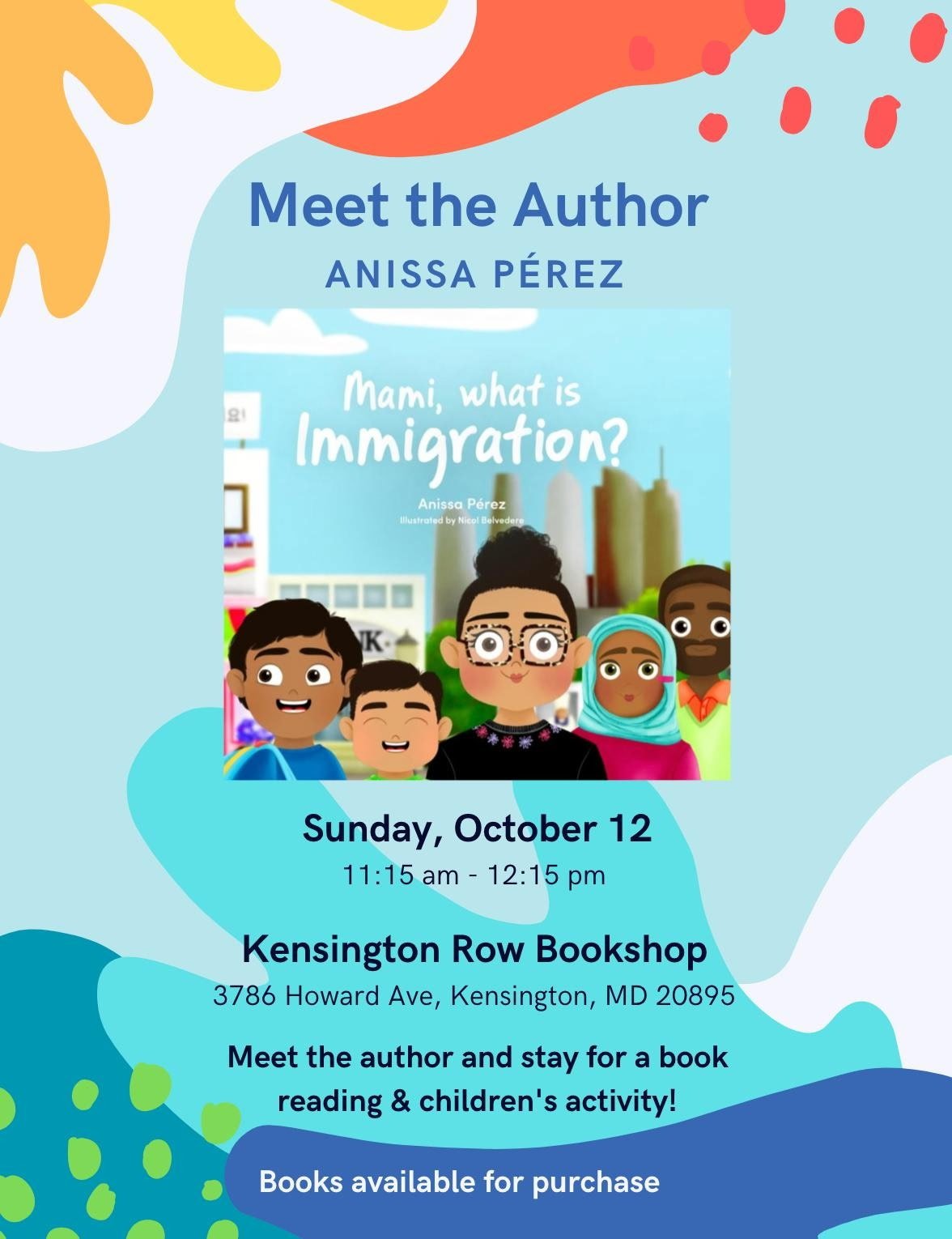 Happenings for everyone — Kensington Row Authors