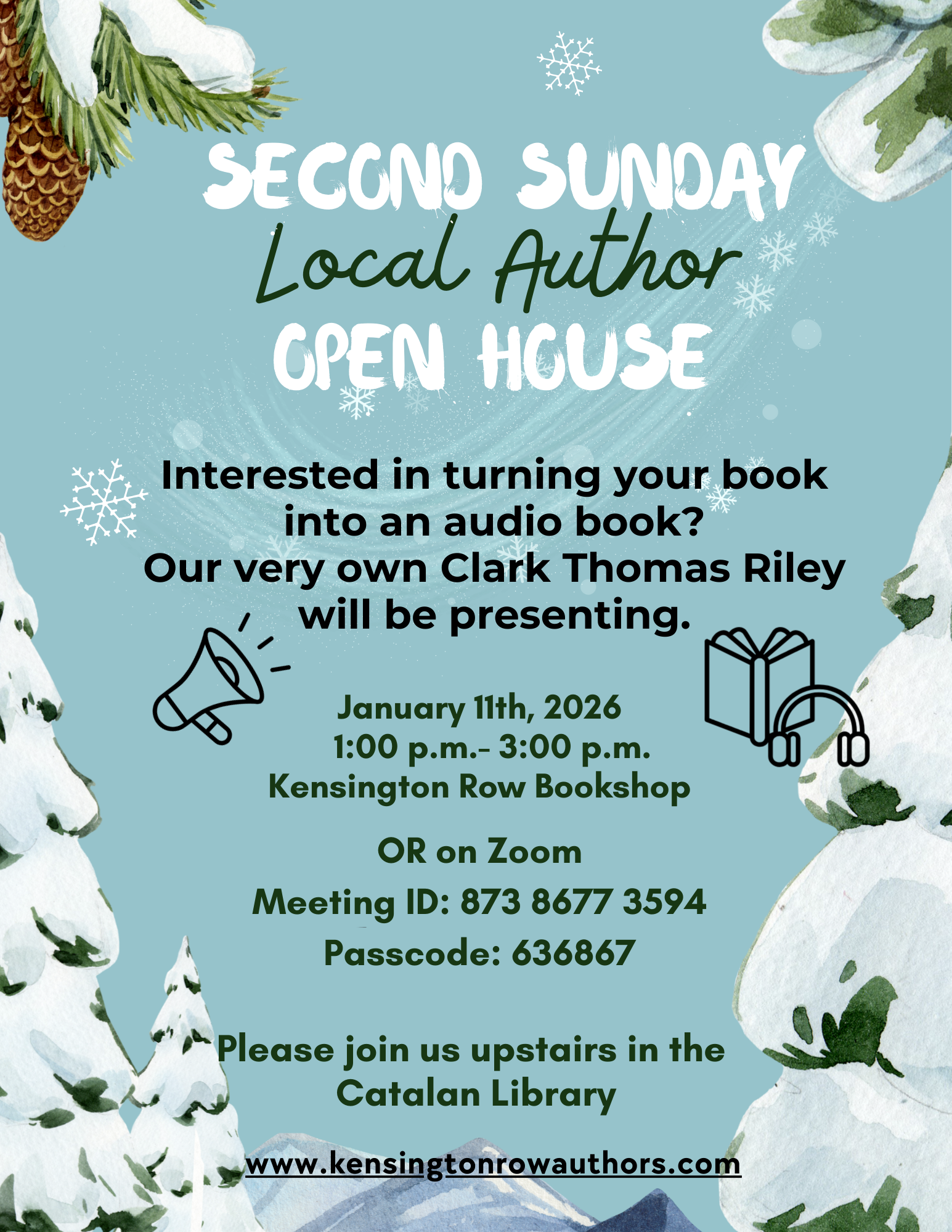 Second Sundays — Kensington Row Authors