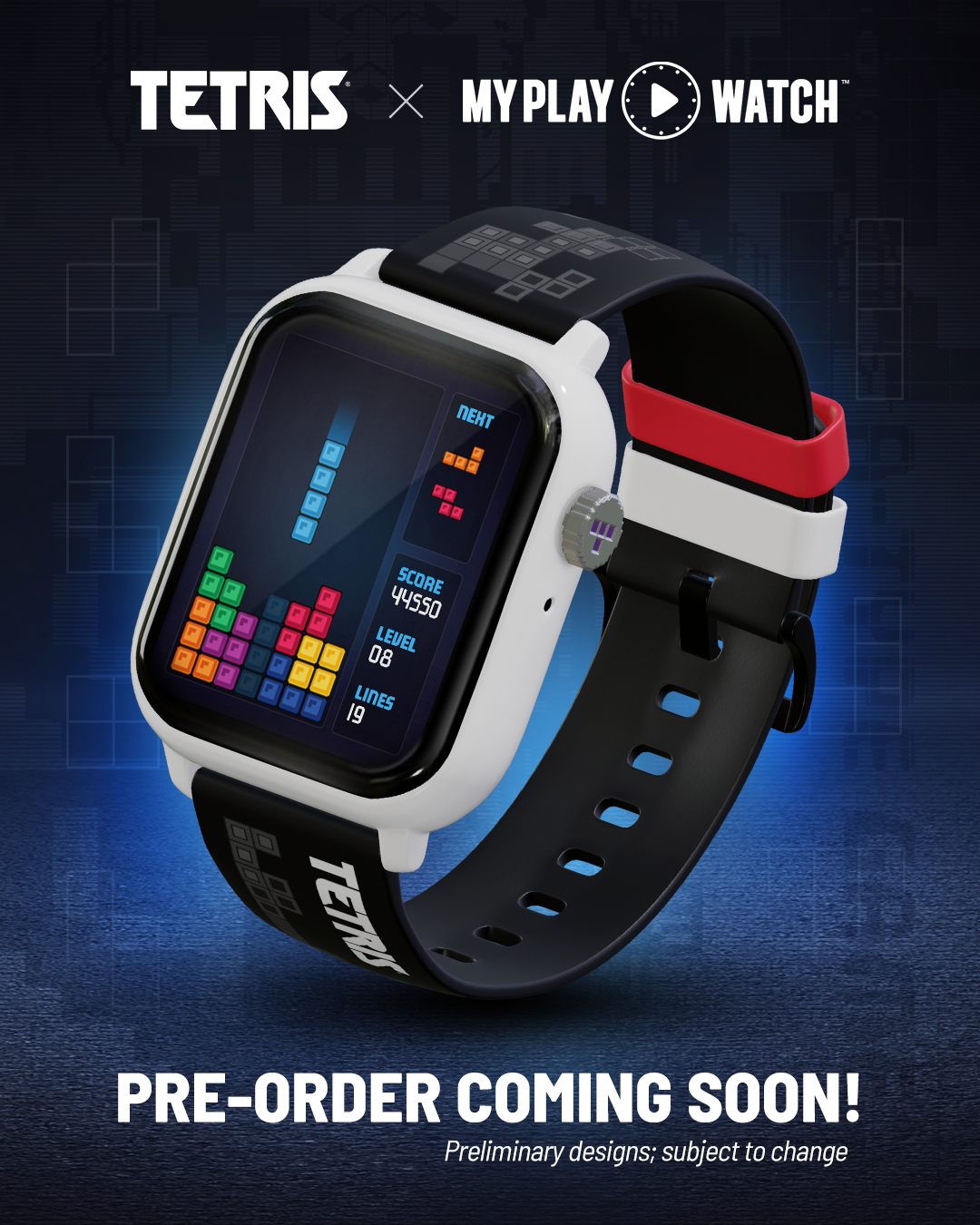 Tetris Pre-Order — My Play Watch