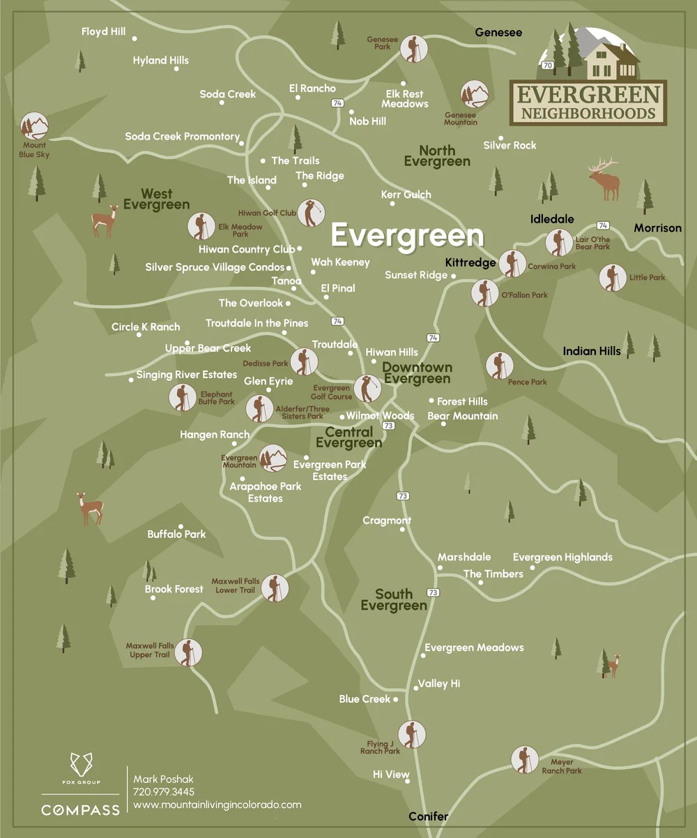 All about Evergreen, Colorado — Mountain Living in Colorado