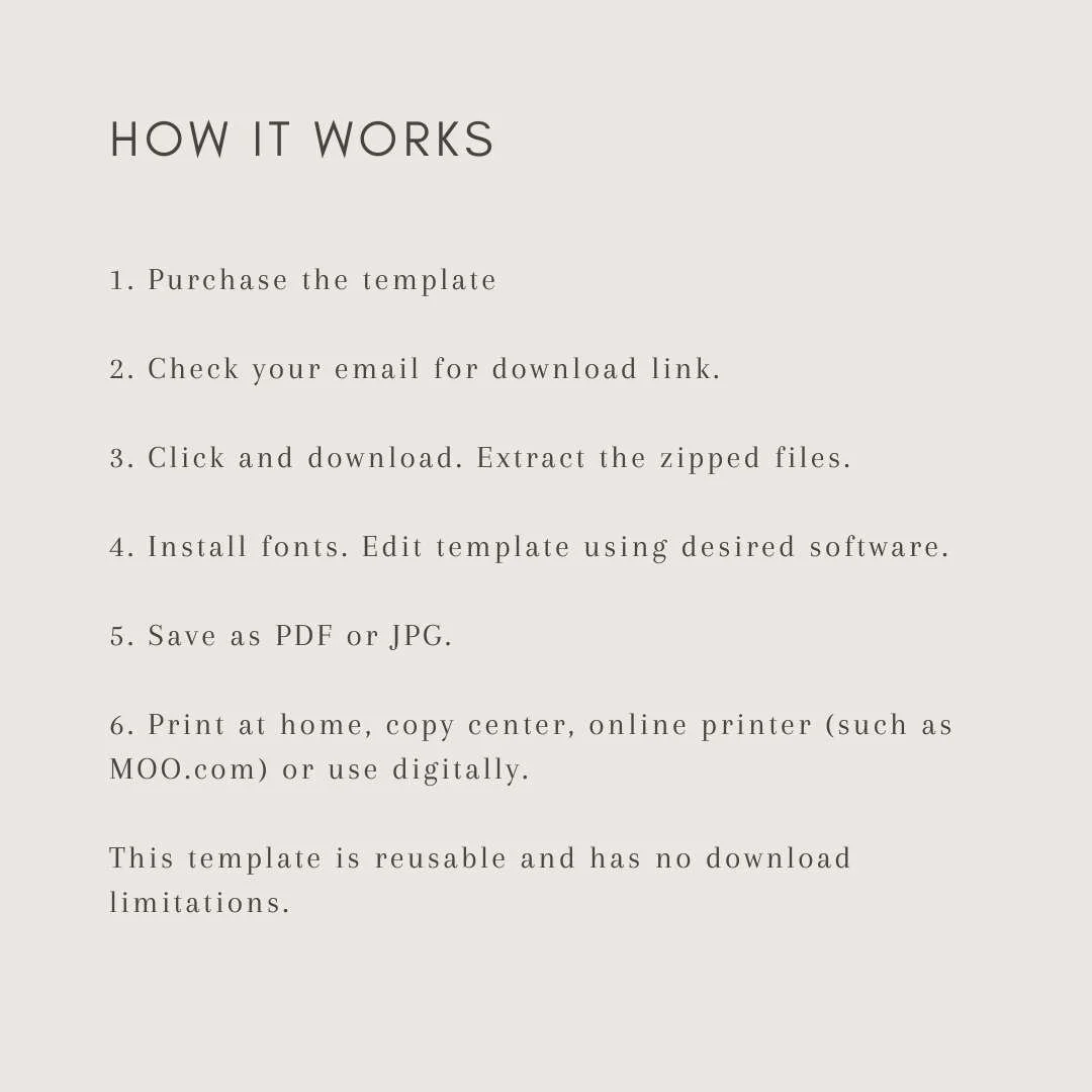 Neutral Cream Artist Business Card Template — Learn My Craft