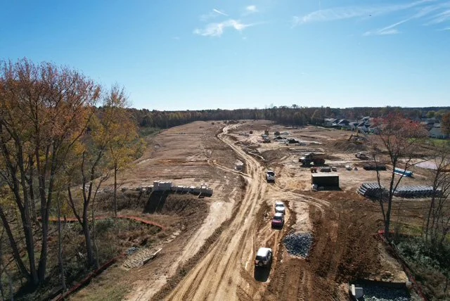 Williams Pond — Donaldson Grading Company INC