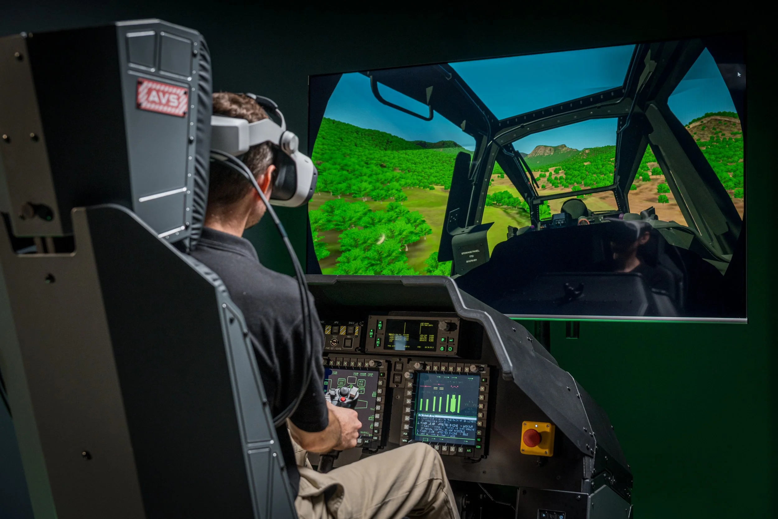 Apache AH-64 Simulator — Applied Virtual Simulation