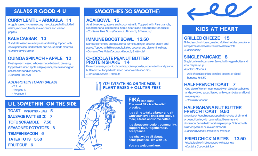 MENU — FIKA GR