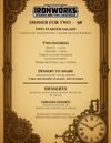 Menu — Ironworks Steaks and Fine Cocktails