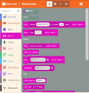 Getting Started with MakeCode Arcade: Blocks — Petiole Learning