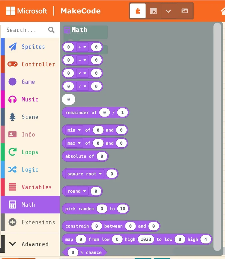 Getting Started with MakeCode Arcade: Blocks — Petiole Learning