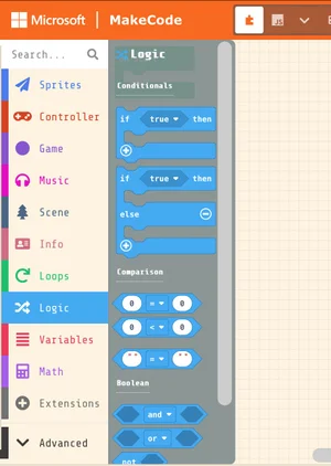 Getting Started with MakeCode Arcade: Blocks — Petiole Learning