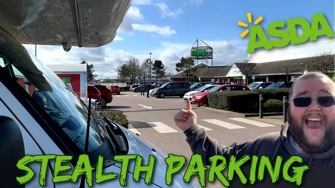 Supermarket Parkups #4 - STEALTH Parking Van Life at ASDA! — The Urban ...