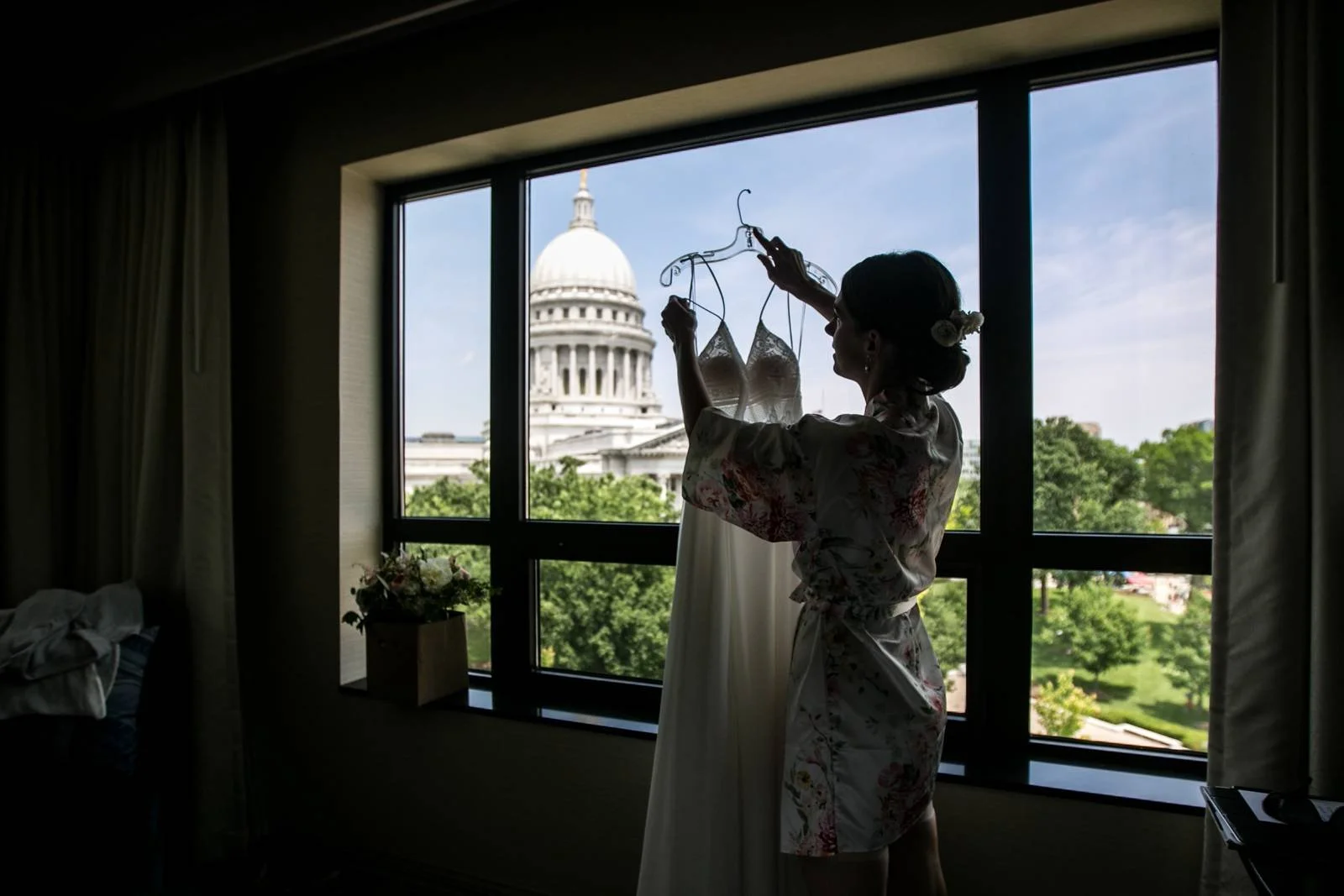Modern Wedding at the Madison Public Library — Maureen Cassidy Photography