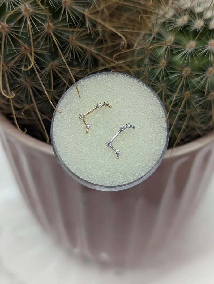 Tish Lyon 14ct Gold - 'Aries Constellation' — The Owl & the Pussycat ...