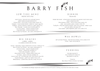 Menus — BARRY FISH