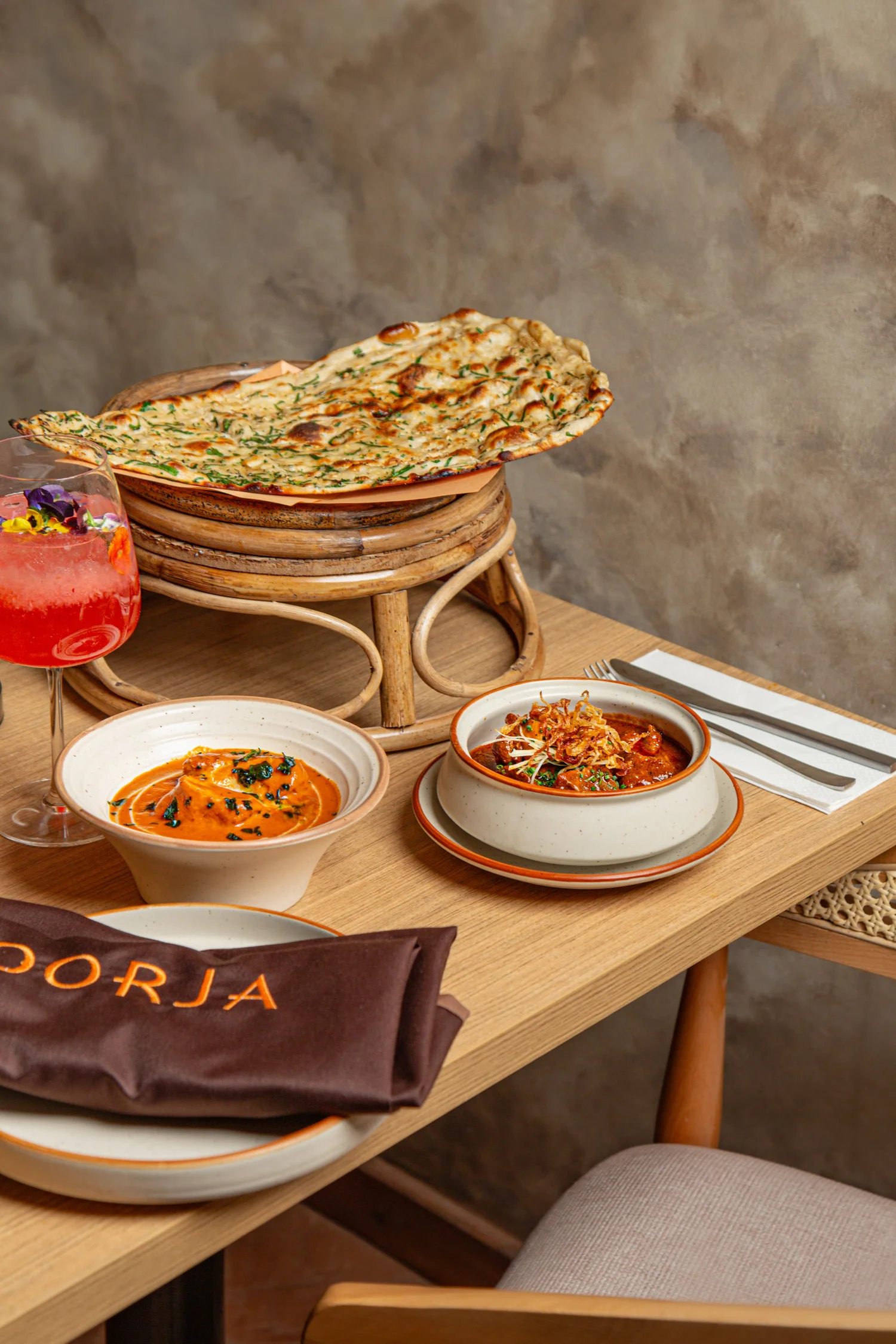 Menu 1 — Oorja