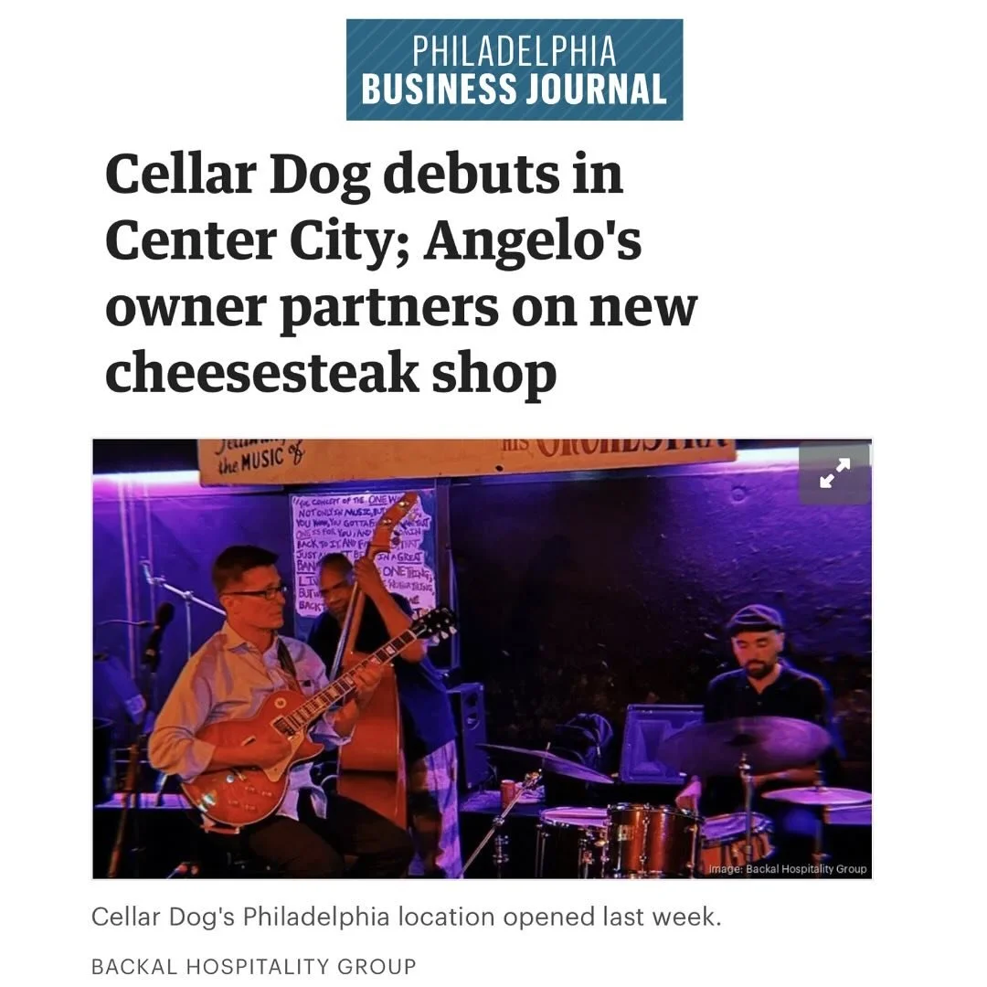 Cellar Dog PHL | Menu