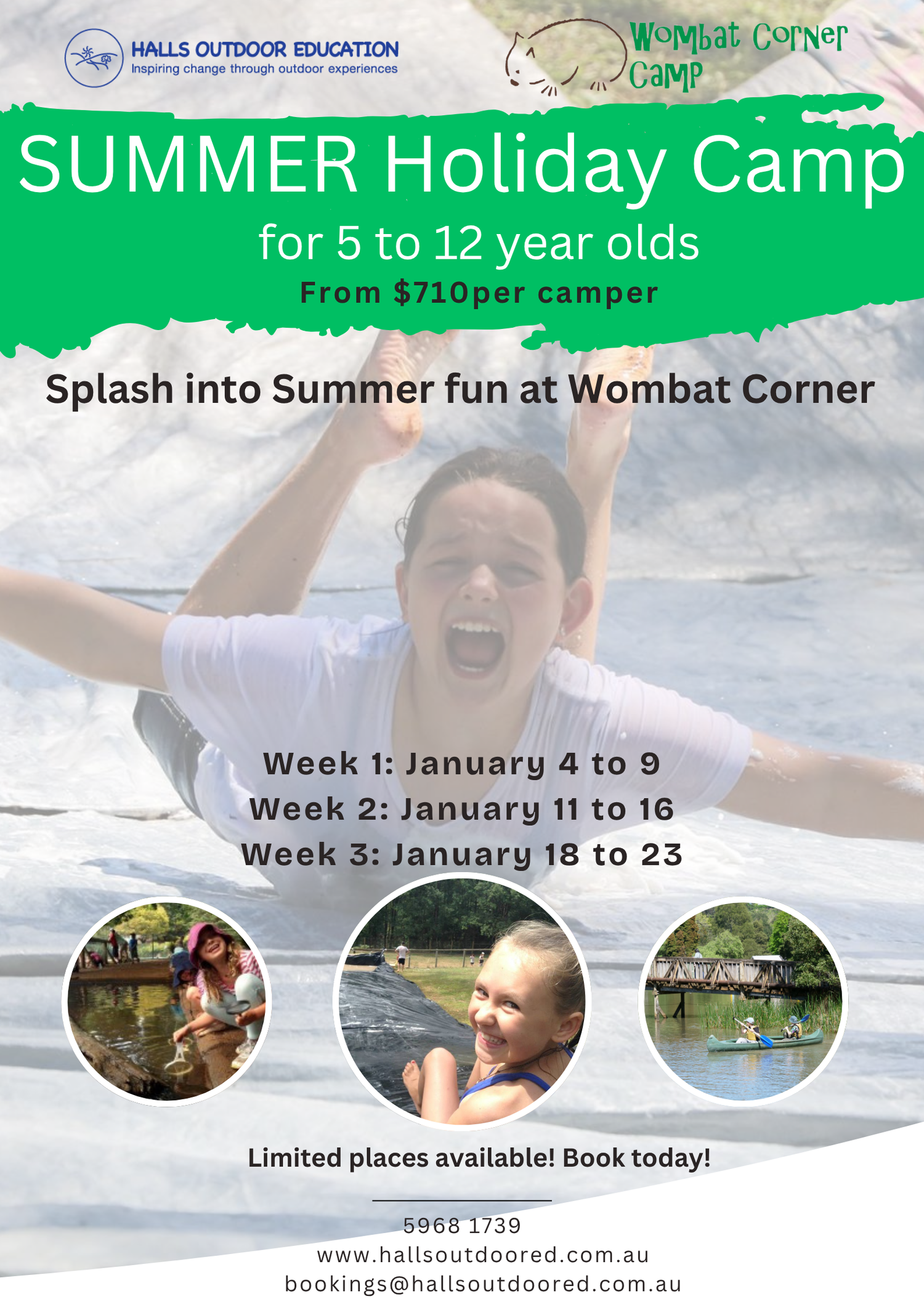 Wombat Corner Camp - Venue — Halls Outdoor Education