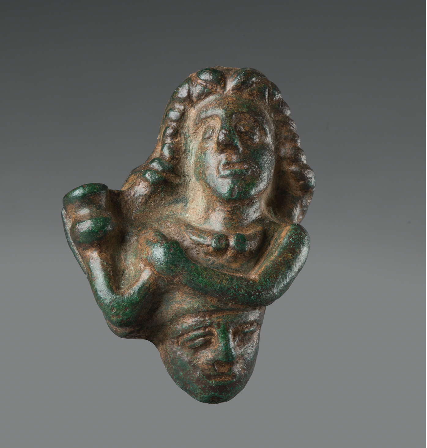 Bronze fitting in the form of a female figure — Rupert Wace Ltd