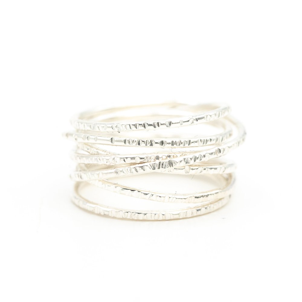 Coil Ring Collection — Erika Laureano Design