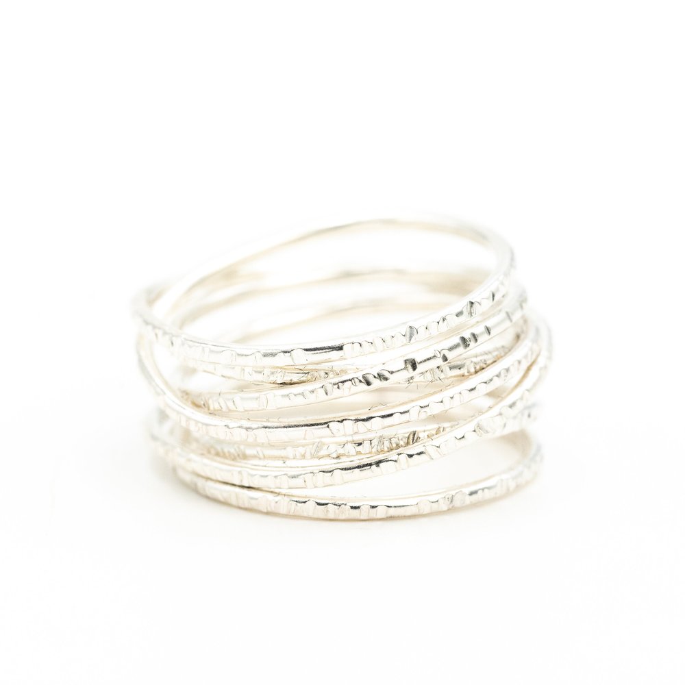 Coil Ring Collection — Erika Laureano Design